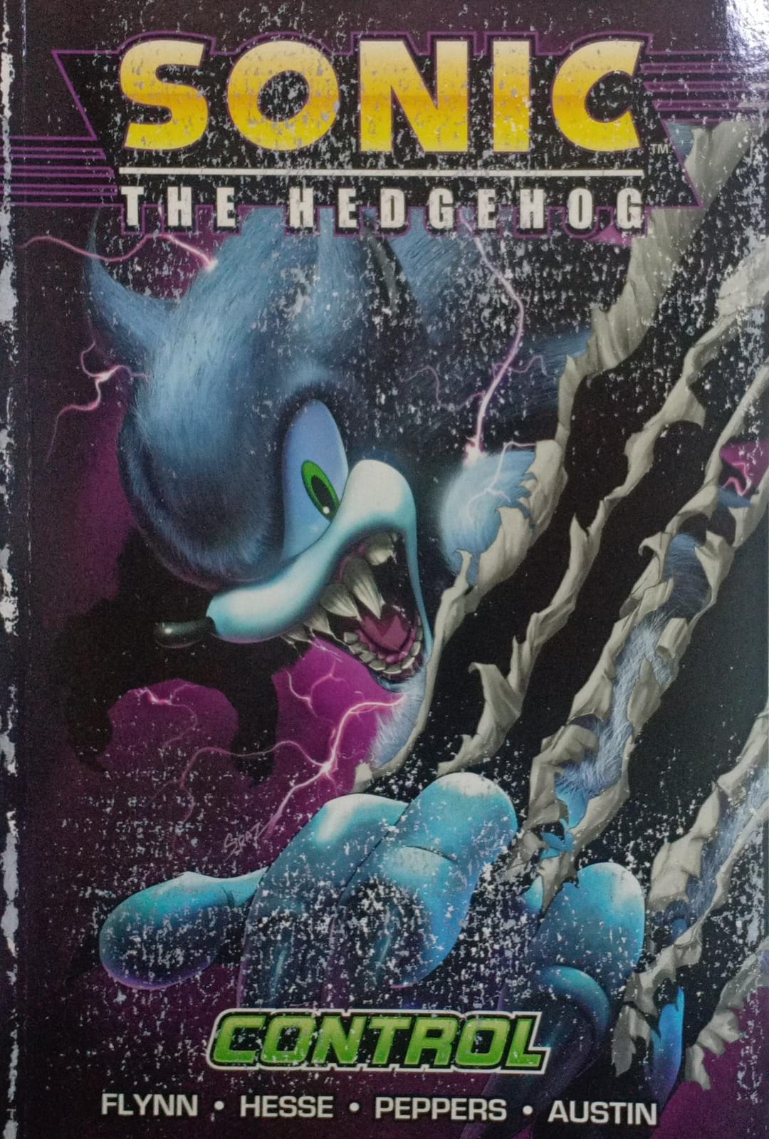 Sonic the hedgehog 4: control [graphic novel] – Clapping Pages